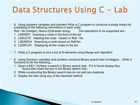 Data Structures Using C Ppt Programming Languages Computing
