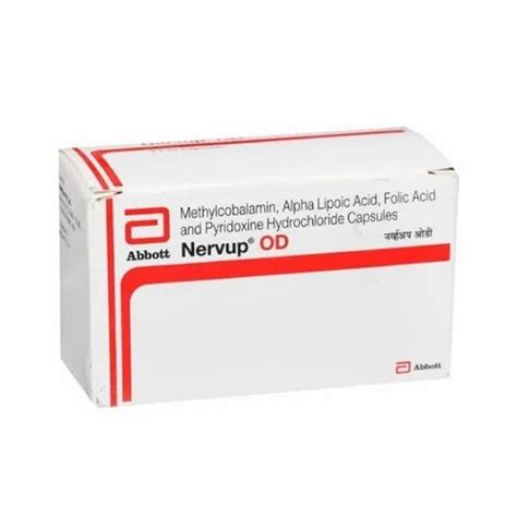 Nervup Od Capsules At ₹ 199 68 Box Vitamin B12 Tablet In Faridabad