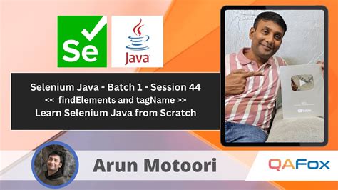 Day 44 Selenium Java Findelements And Tagname Selenium Java