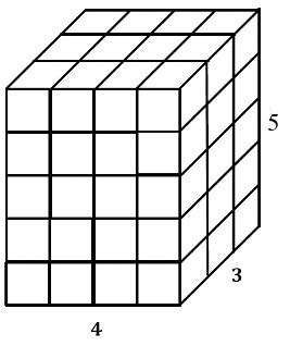How To Find The Volume Of A Rectangular Prism Using Unit Cubes Math Study
