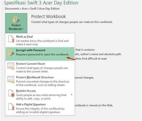 Begini Cara Mudah Membuat Password Di Microsoft Excel Murdockcruz