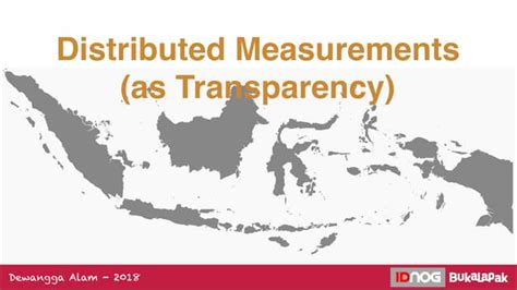Distributed Measurements As Transparency Pdf Computer Networking Computing