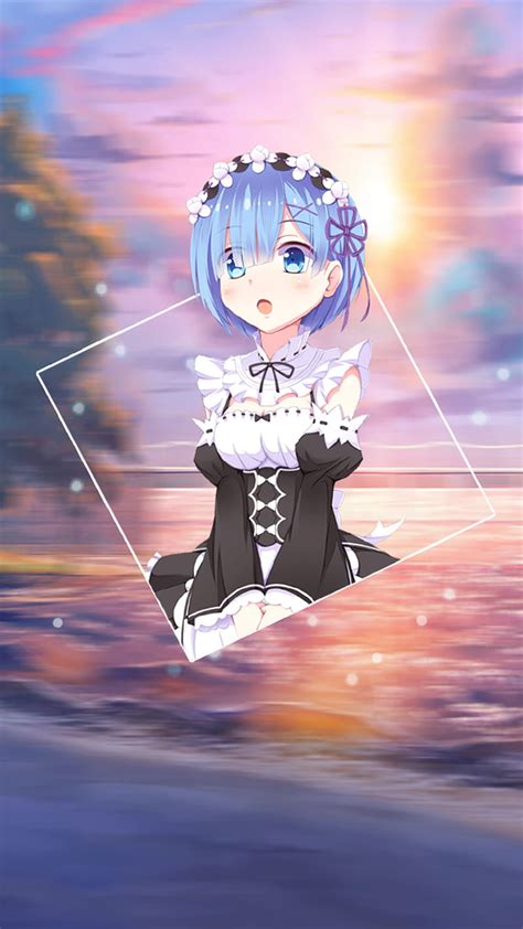 Rem Re Zero Anime Re Zero Hd Phone Wallpaper Peakpx