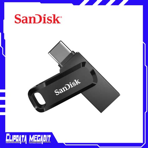 SANDISK 64GB DUALDRIVE GO OTG USB TYPE C FLASHDRIVE Clipdata Computer Center