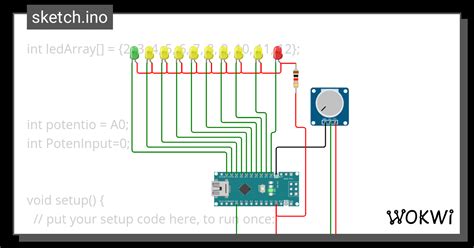 Garage Door V5 With Double Leds Copy Wokwi Esp32 Stm32 Arduino Simulator