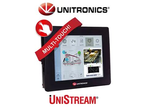 Unitronics Programmable Controller Unistream With Multi Touch Hmi Panel