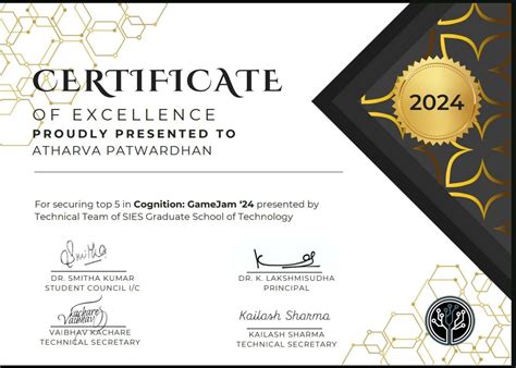 Atharva Patwardhan On Linkedin Gamedevelopment Hackathon Cognitiongamejam24 Achievement