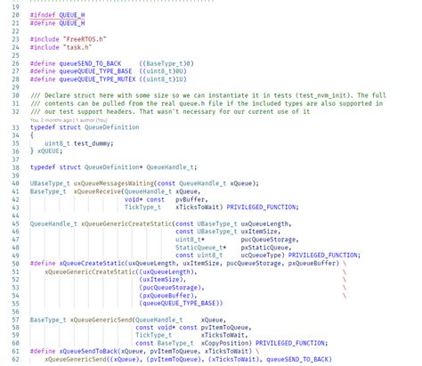 How To Mock Embedded Codebases Depending On FreeRTOS Issue ThrowTheSwitch Ceedling GitHub