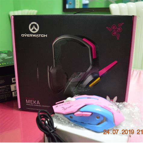 Razer Meka Dva Gaming Headset With Dva Gaming Mouse Computers And Tech Parts And Accessories