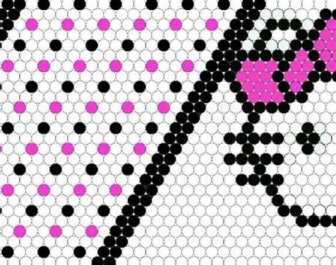 Dotted Kitty 5mm 20oz Rhinestone Pattern Etsy