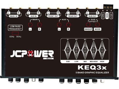 Keq3x Car Audio Equalizer Refine Your Sound