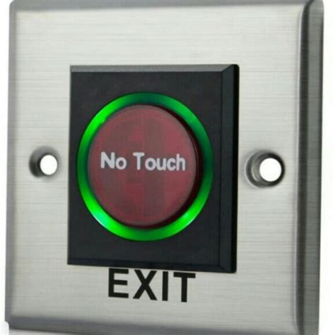 Exit Button No Touch Soltech Data Indonesia