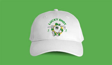 골프업체 럭키샷 로고 로고 디자인 포트폴리오 크몽