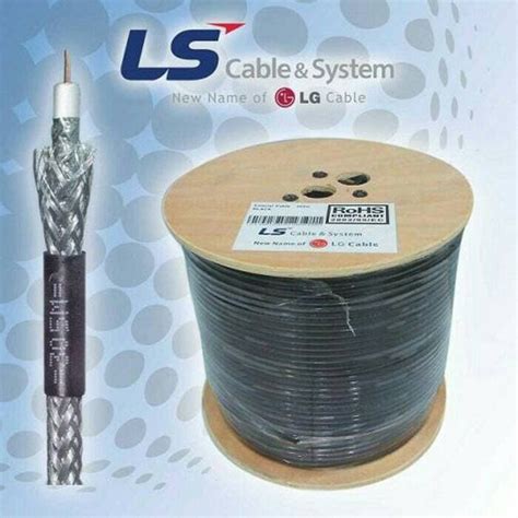 Jual Kabel Cctv Ls Rg6 Coaxial Cableandsystem 305m Shopee Indonesia