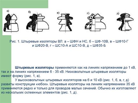 Изоляторы воздушных линий электропередач - презентация онлайн
