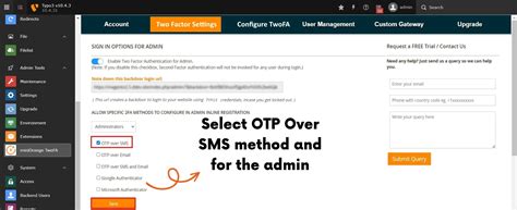 Typo3 Otp Over Sms Two Factor Authentication 2fa For Typo3