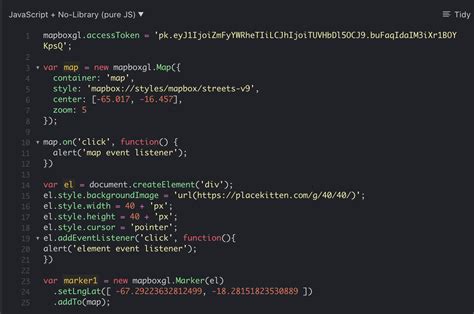 Is There Any Way To Click On Maker Dom Without Trigger Map Click Event · Issue 9872 · Mapbox