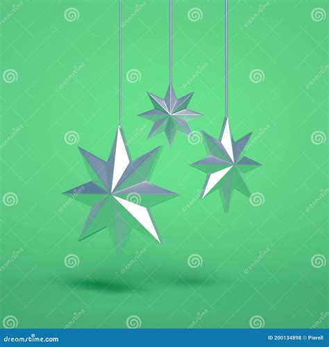 A Group Of Christmas Objects To Celebrate Christmas And New Year 3d