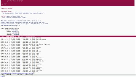 paper theme emacs themes