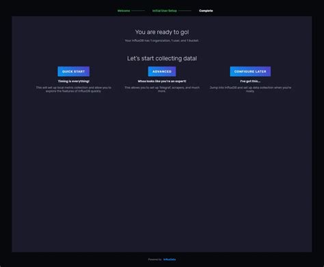 grafana deploying influxdb and telegraf
