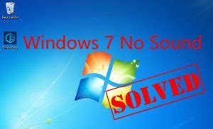 Solved Windows 7 Sound Not Working Driver Easy