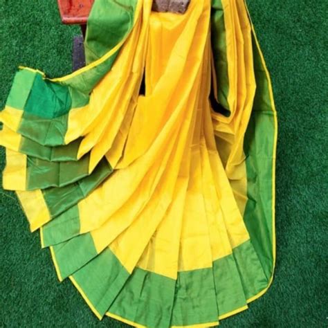 Elegant Half Silk Saree For Fashionable Women Available In All Colors