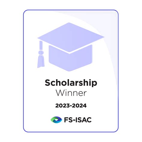 Fs Isac 2023 2024 Women In Cyber Scholarship Winner Credly