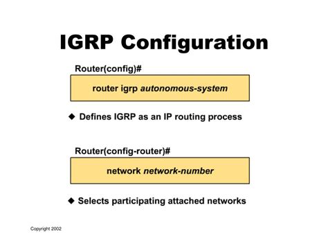 Ppt Year 2 Chapter 5 Cisco 3 Module 5 Routing Protocols Igrp