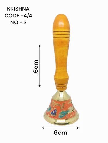 Unique Brass Pooja Bell For Worship At ₹ 220 Piece In Ahmedabad Id