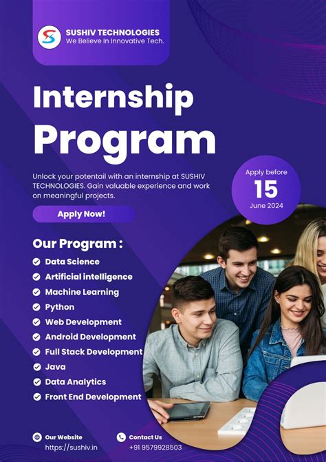 Sushivtechnologies Internshipprogram Internshipopportunity