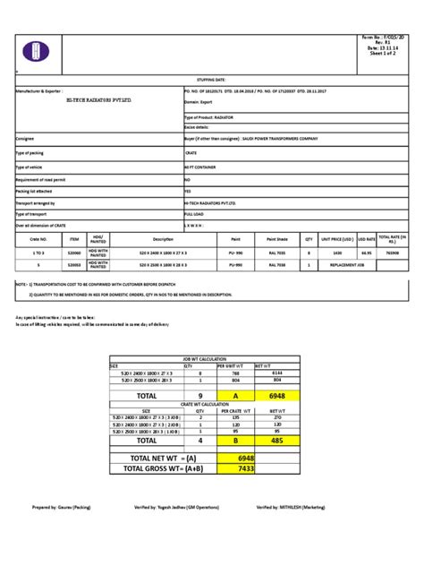 Dispatch Advice Sptc 09 Jobs 40 Ft Container Pdf Transport