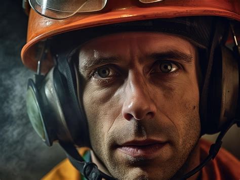 Premium Ai Image Engineer Portrait Construction Workers Day Ai Generated