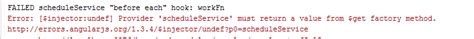 angularjs angular mocks injector doesn t return service no get method stack overflow