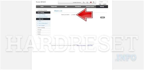 How To Add A Device To The Blacklist On Zte Zxhn H N How To Hardreset Info