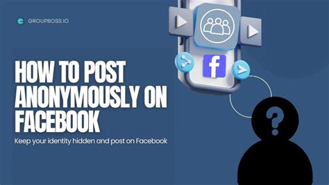 How To Post Anonymously On Facebook In 2025