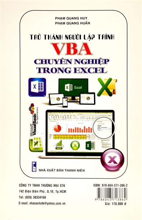 Sách Hướng Dẫn Lập Trình Vba Cho Excel Fahasacom