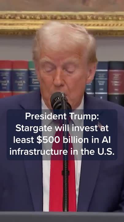 Cnbc On Linkedin Trump Announces Ai Infrastructure Investment Backed By Oracle Openai And