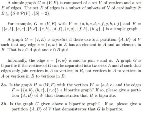 [solved] a simple graph g v e is composed of solutioninn