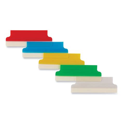 Insertable Index Tabs With Printable Inserts 1 5 Cut Assorted Colors Digital Dolphin Products