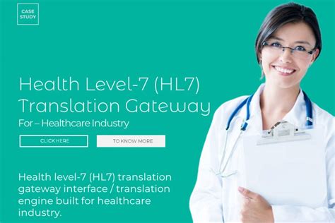 Health Level 7 Hl7 Translation Gateway Healthcare Industry