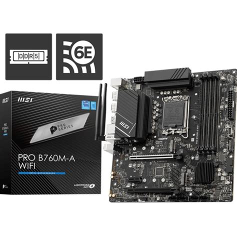 Jual Msi Pro B M A Wifi Ddr Intel B Lga Motherboard Shopee Indonesia