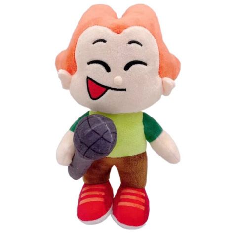Pico 25cm 9 8in Friday Night Funkin Plush Toy Fnf Girlfriend Captain Pico Whitty Stuffed Doll