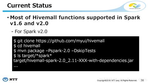 Hadoop Summit Tokyo Hivemall Apache Hive Spark Pig