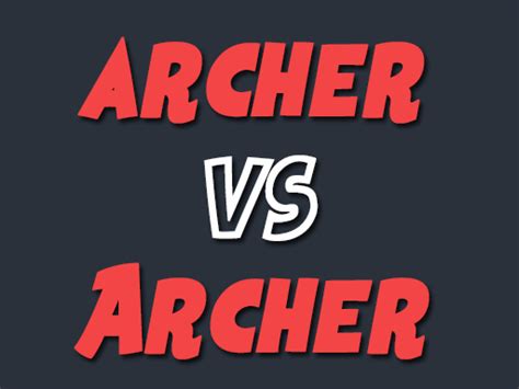 Archer Vs Archer Game Play Online At Gamemonetize Co Games