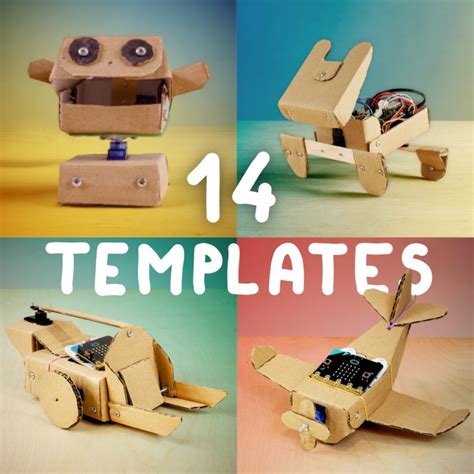 Easy Robotic Car Cardboard Robots