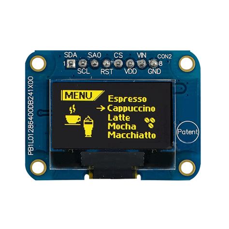 REA D Series X COG On PCB Micro OLED Easby Electronics