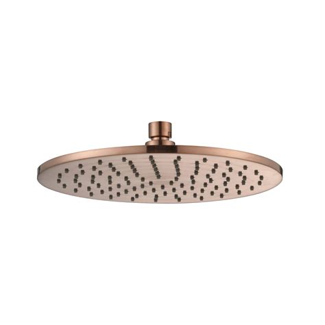 Modern Shower Head Copper Flooring Bathrooms Interiors