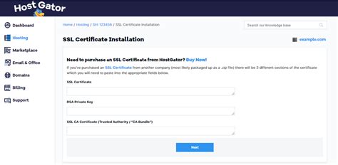 Using Third Party Ssl Certificate Hostgator Support