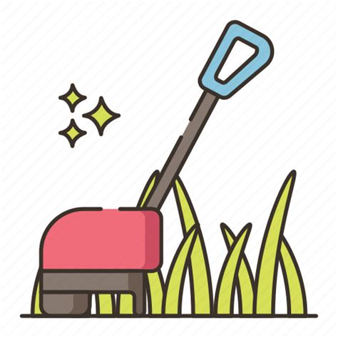 Garden Gardening Grass Trimmer Icon