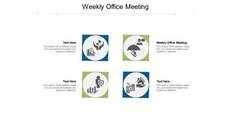 Weekly Office Meeting Powerpoint Presentation And Slides Ppt Presentation Slideteam